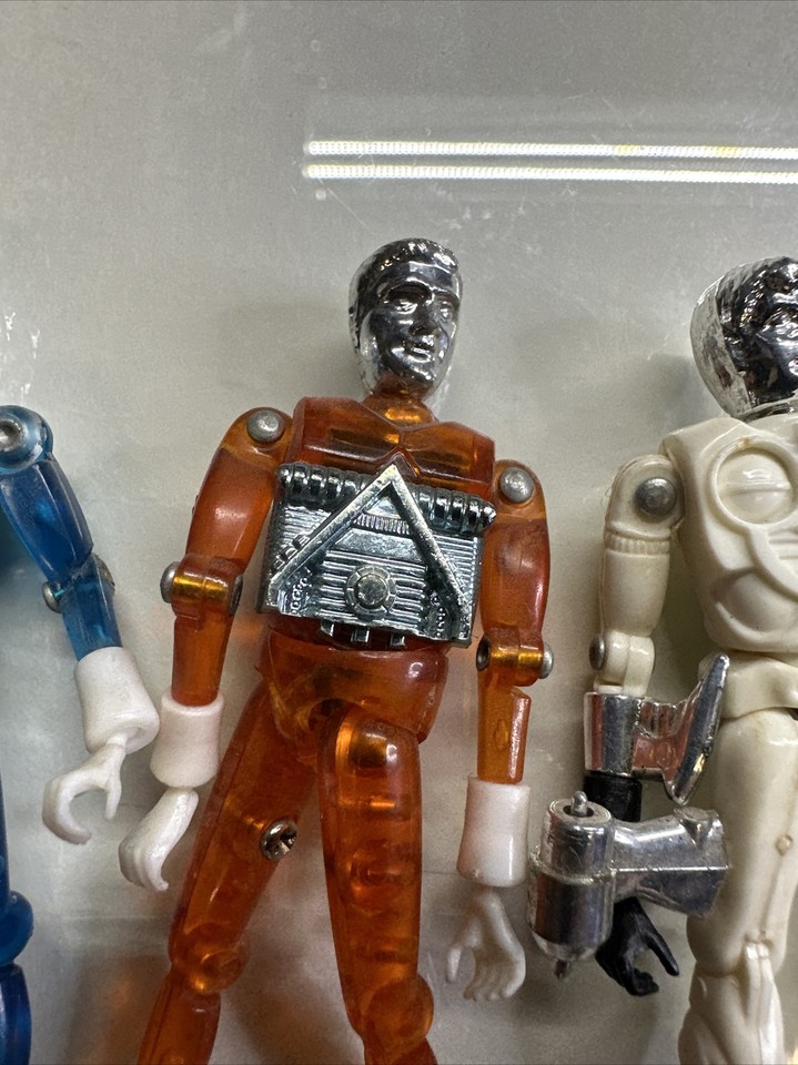 vintage mego micronauts Galactic Warrior Time Traveler Clear Diecast ...