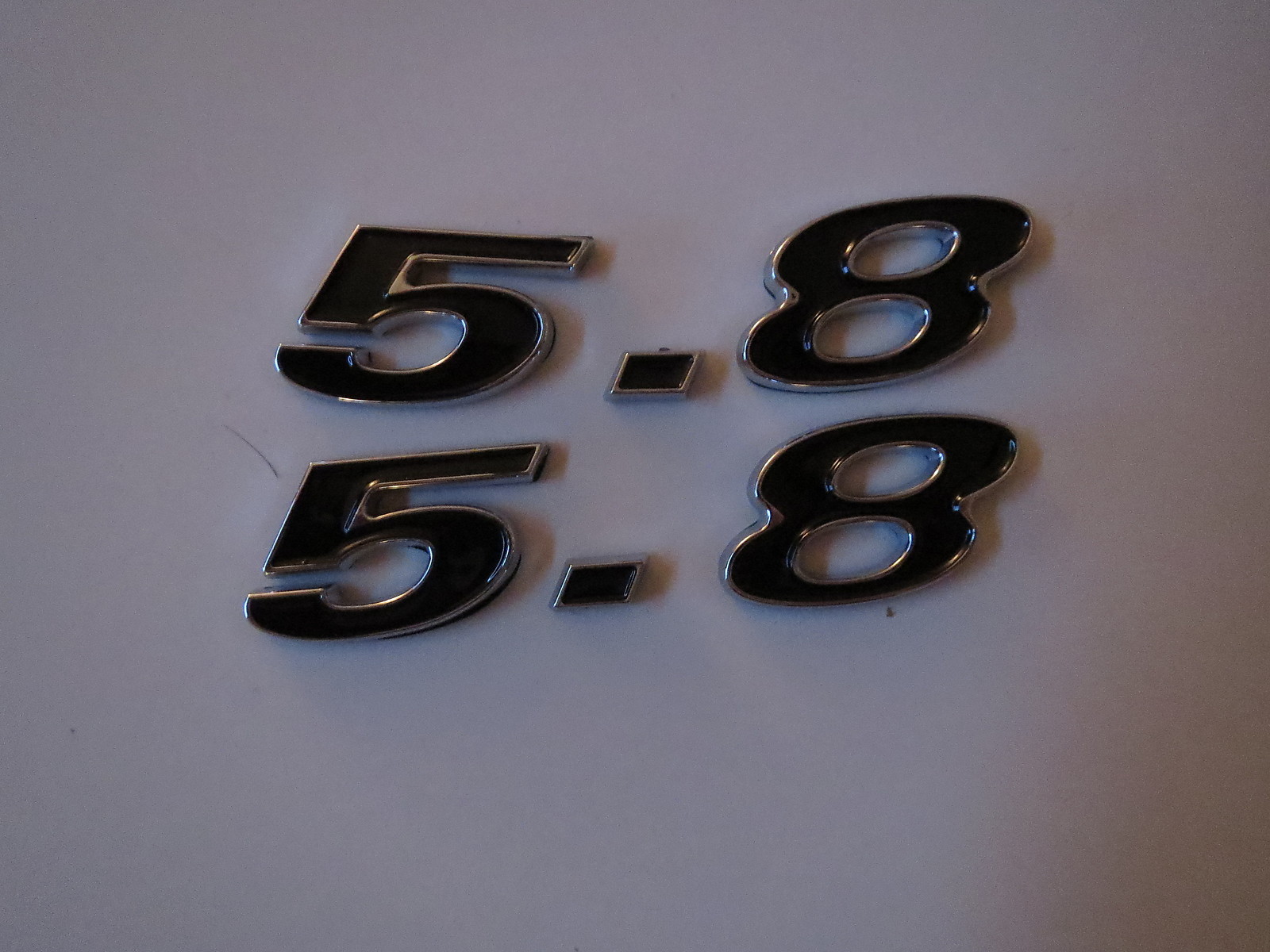 FORD 5.8 351W 351C 351 ENGINE ID FENDER HOOD SCOOP QUARTER TRUNK ...