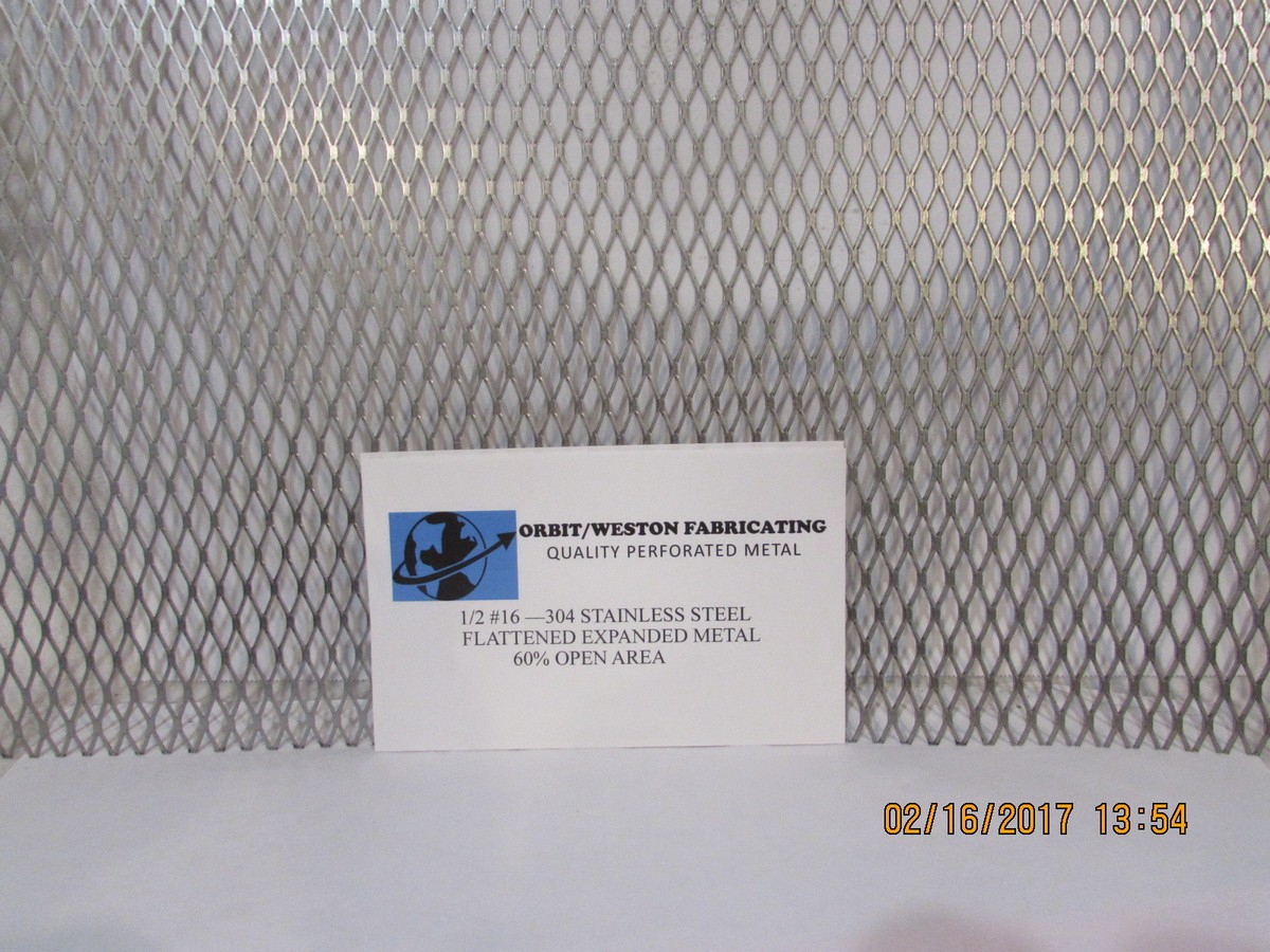 Expanded Metal Sizes 3 4 X 1 1 2 Delmaksan