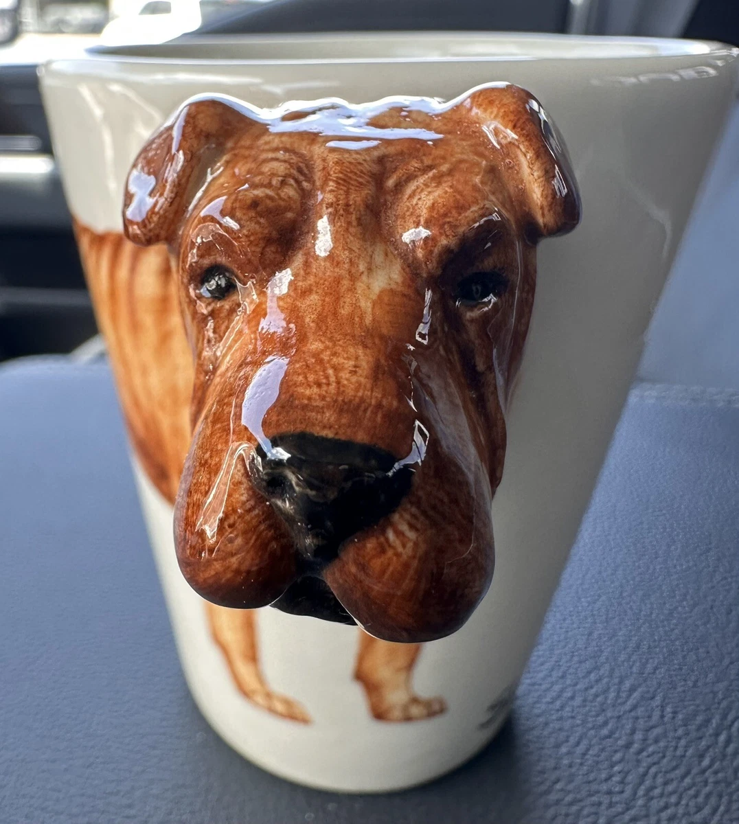 Pottery Dog Mugs