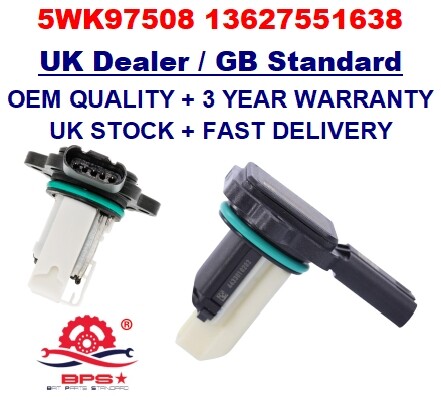 Mass Air Flow Meter Sensor 5WK97508 5WK97508Z 13627551638 OEM QUALITY ...