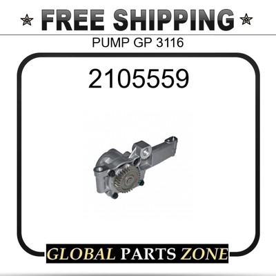 2105559 - PUMP GP 3116 1154123 1192924 1898777 2W8625 2W8092 fits ...