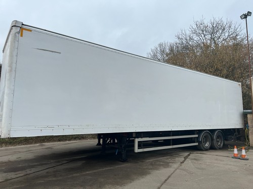 Tandem Twin Axle SDC Box Trailer HGV ideal Driver Training Trailer tail ...