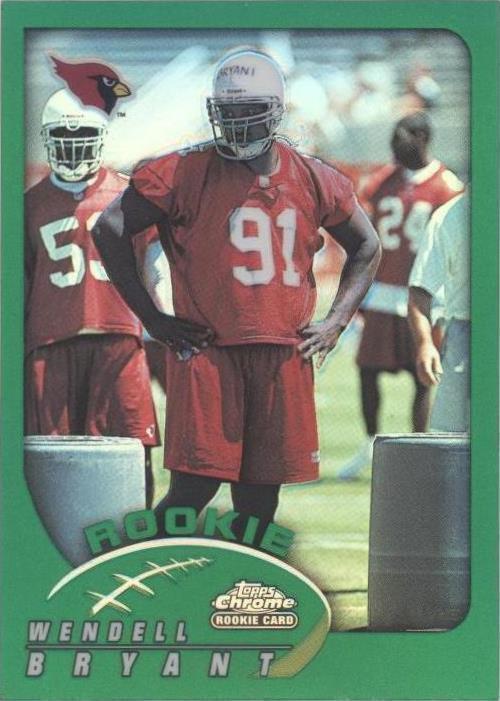 2002 Topps Chrome - Rookie Refractor Wendell Bryant #221 (RC) for sale ...