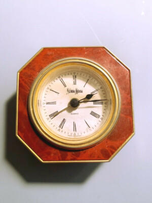 NEIMAN MARCUS ALARM CLOCK QUARTZ MOVEMENT WEST GERMANY WORKS GREAT | eBay