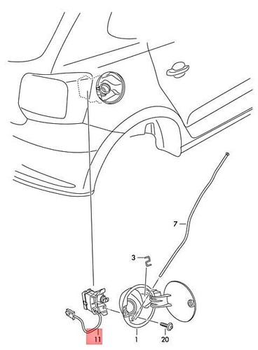 Genuine VW Polo Vivo 6R1 6RS throttle control element 6C0810773 | eBay