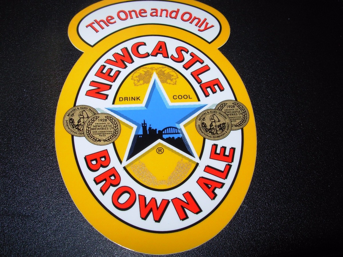 Bear Newcastle Logo Newcastle United Embossed Brown Ale Sponsor