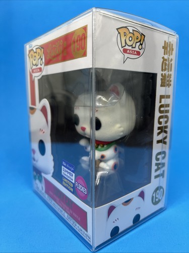 Funko Pop ASIA Flocked Lucky Cat #190 | eBay