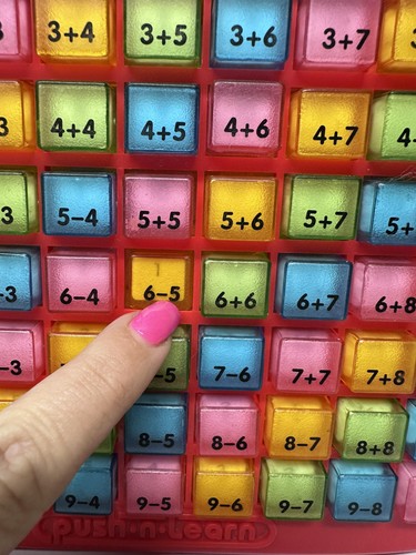 Educational Keyboard Addition Subtraction Push And Learn Homeschool ...