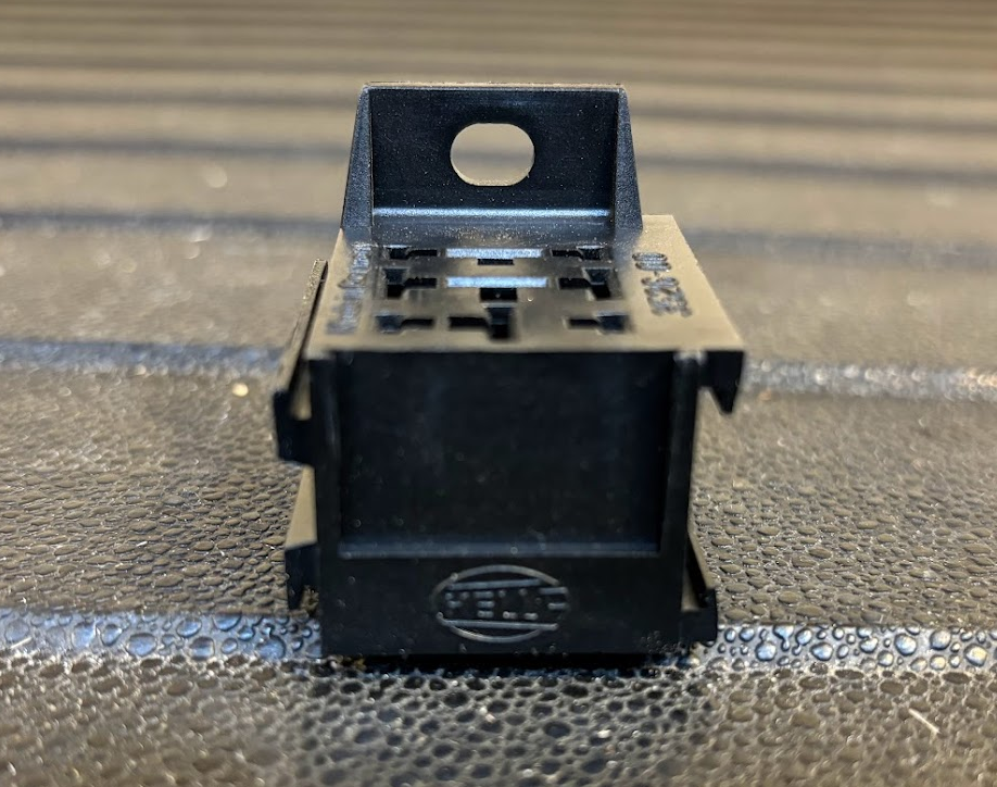 Hella 9 Pin Relay Base - 3526-00 / 87123B - Black - Made in Germany | eBay