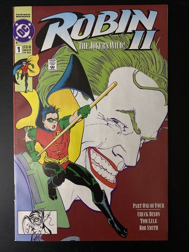 Robin II Comic 1 Copper Age First Print 1991 Chuck Dixon Tom Lyle Smith ...