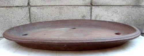 Chinese Bonsai pot SHIDEI Unglazed Oval shape Over extra large W62.5cm ...