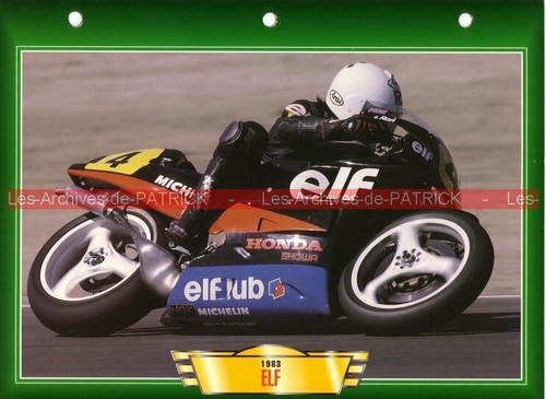HONDA RCB 1000 ELF #4 #9 Ron HASLAM 1983 (1978-1986) : Fiche Moto ...