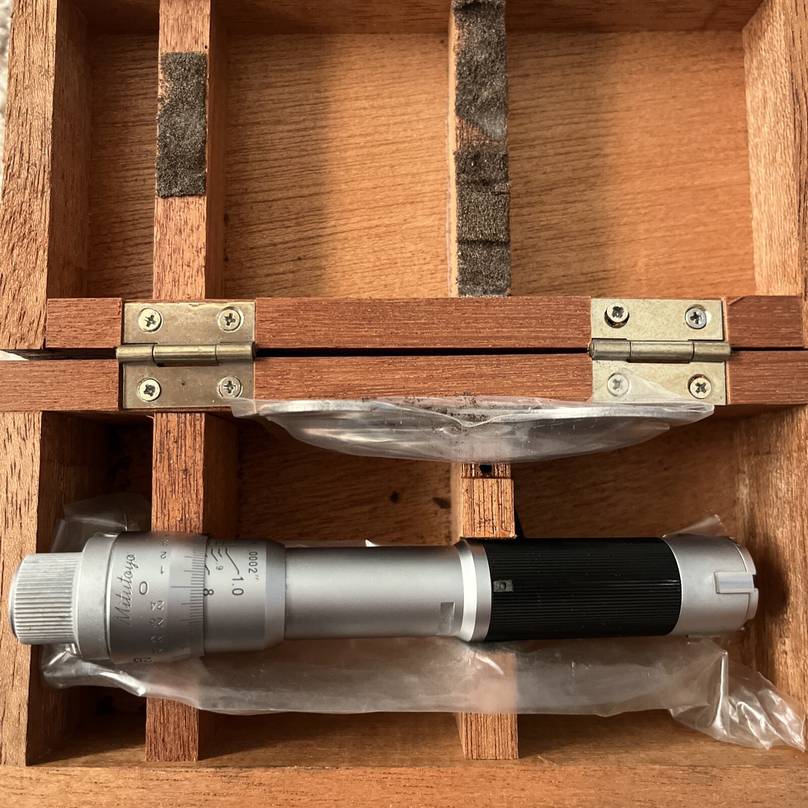 Mitutoyo 368-806 .8-1.0" Inside Bore Micrometer Tri-Mic New See Pics ...