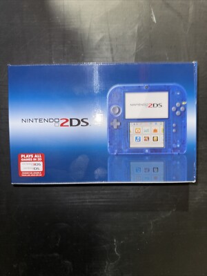 Nintendo 2DS System Crystal Blue Console - Brand New - North America ...