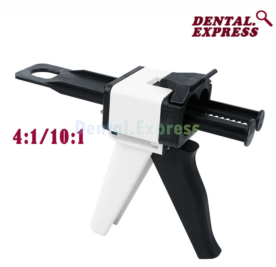 Dental Impression Mixing Dispensing Gun Universal Silicon Rubber ...