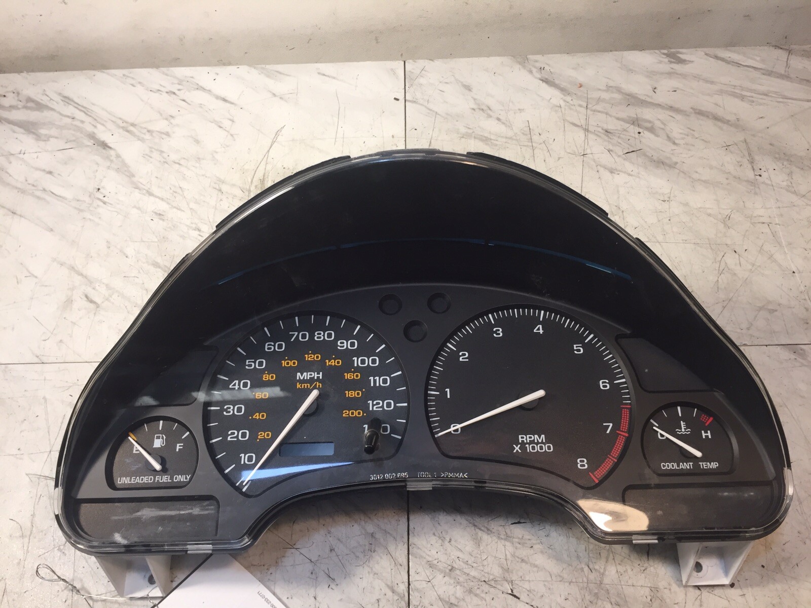 1997-1998 Saturn SL2 SC2 DOHC Instrument Speedometer Gauge Cluster ...