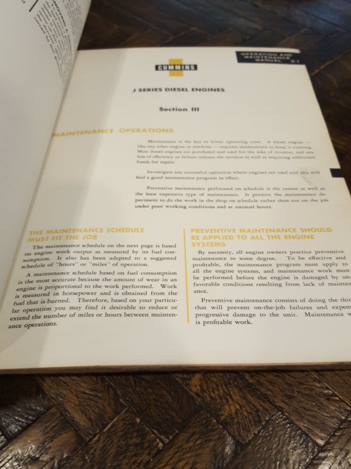 Cummins J series engine service shop manual operation and maintenance ...
