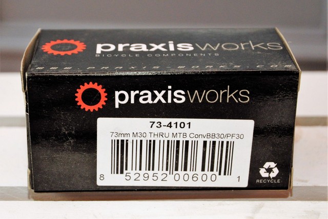 Praxis Works M30 Press Fit Bb30 Conversion Bottom Bracket 73-4101 for ...