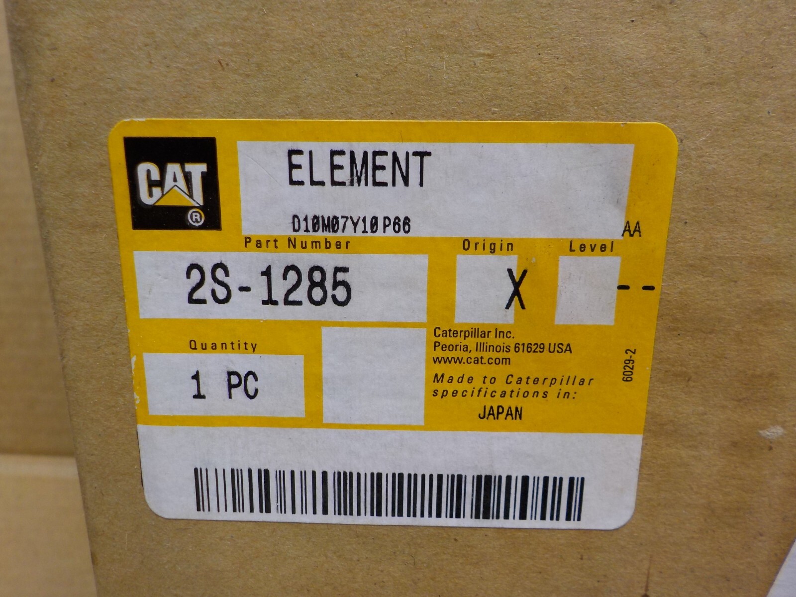 Cat, Caterpillar 2S-1285: ELEMENT ASSEMBLY 2S1285 | eBay Australia