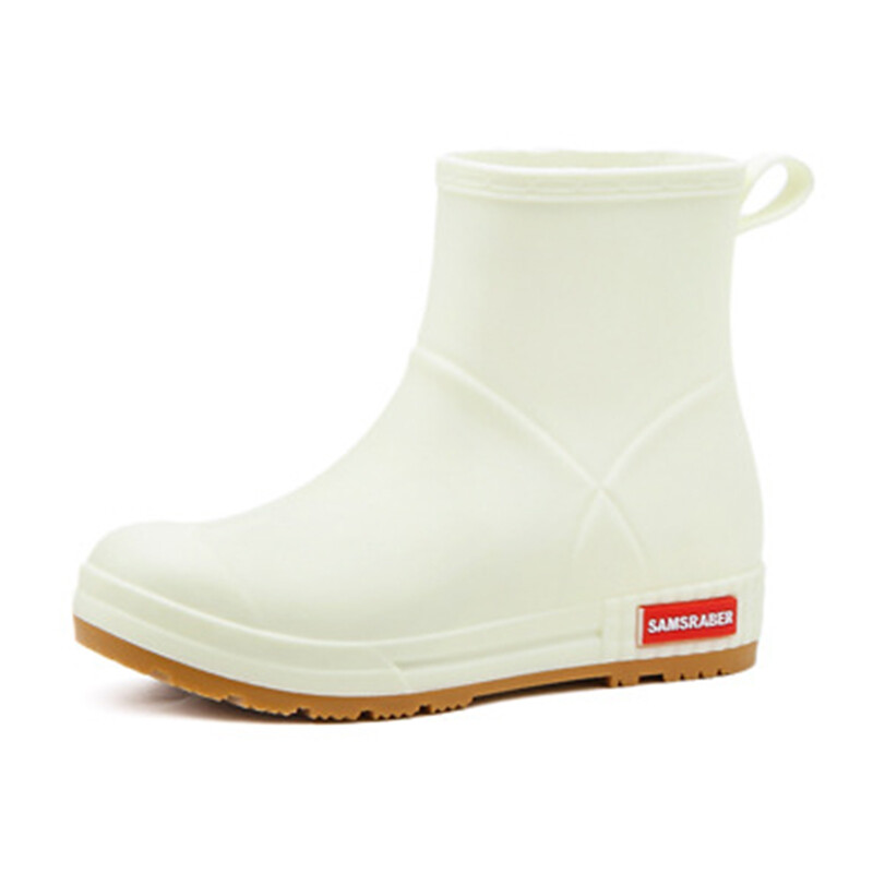 Wellington Rain Boots Waterproof Ankle Wellies Men Women Outdoor Slip ...