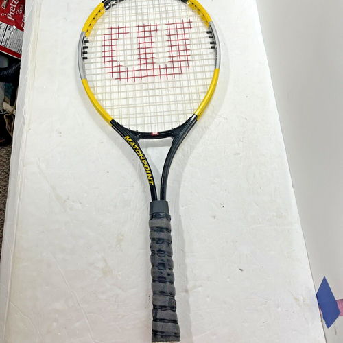 Wilson Titanium Soft Shock Tennis Racquet Matchpoint Black & Yellow ...
