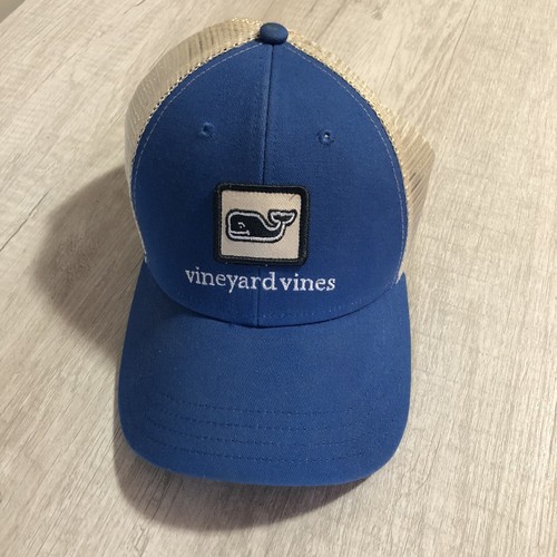 Vineyard Vines Blue Mesh Back Adjustable Hat Cap | eBay