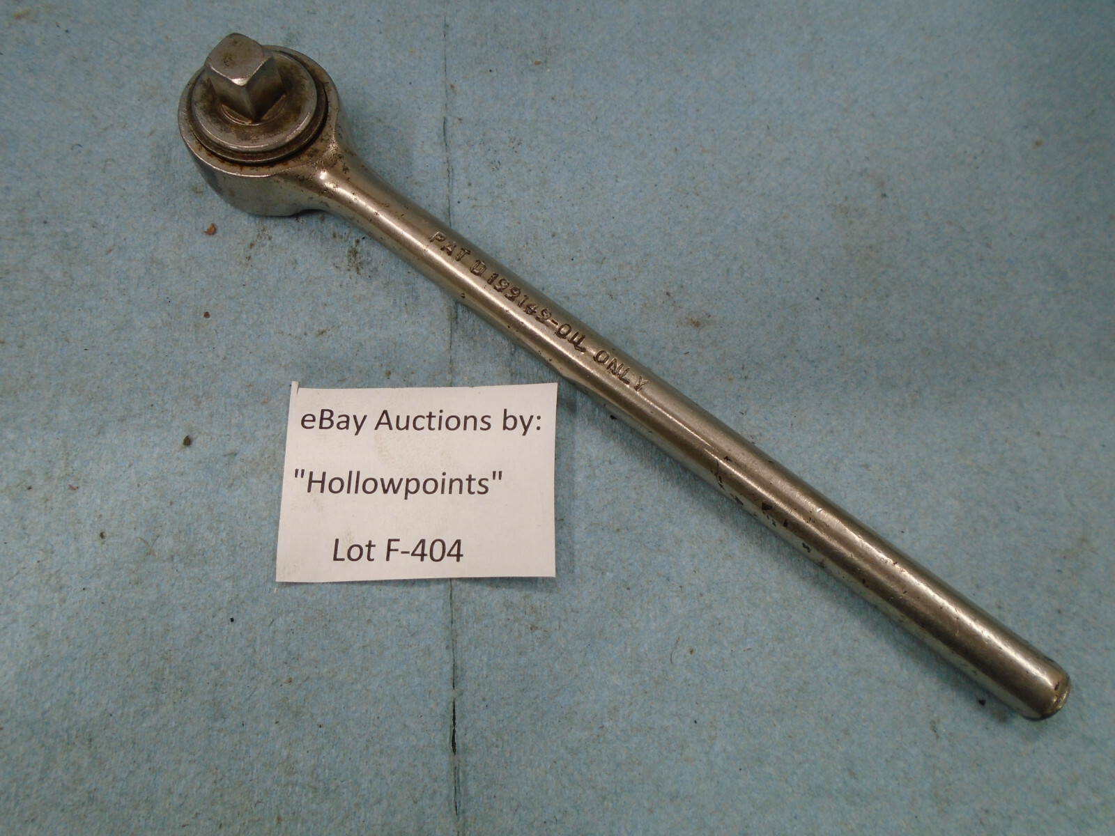 Wright Tool 3400 Ratchet 3/8" Drive w/ NO Nitrile Rubber Grip Handle ...