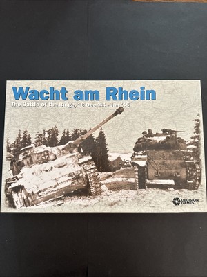 Decision Games Wargame Wacht am Rhein Battle Of The Bulge 2nd Ed 2011 ...