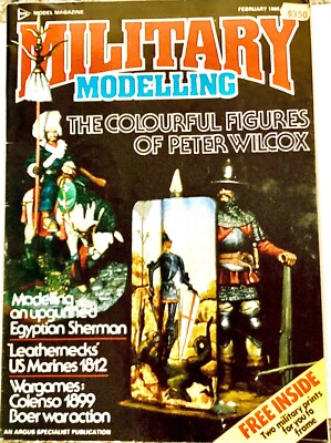 MILITARY MODELLING MAGAZINE: February 1986; Peter Wilcox Figures | eBay
