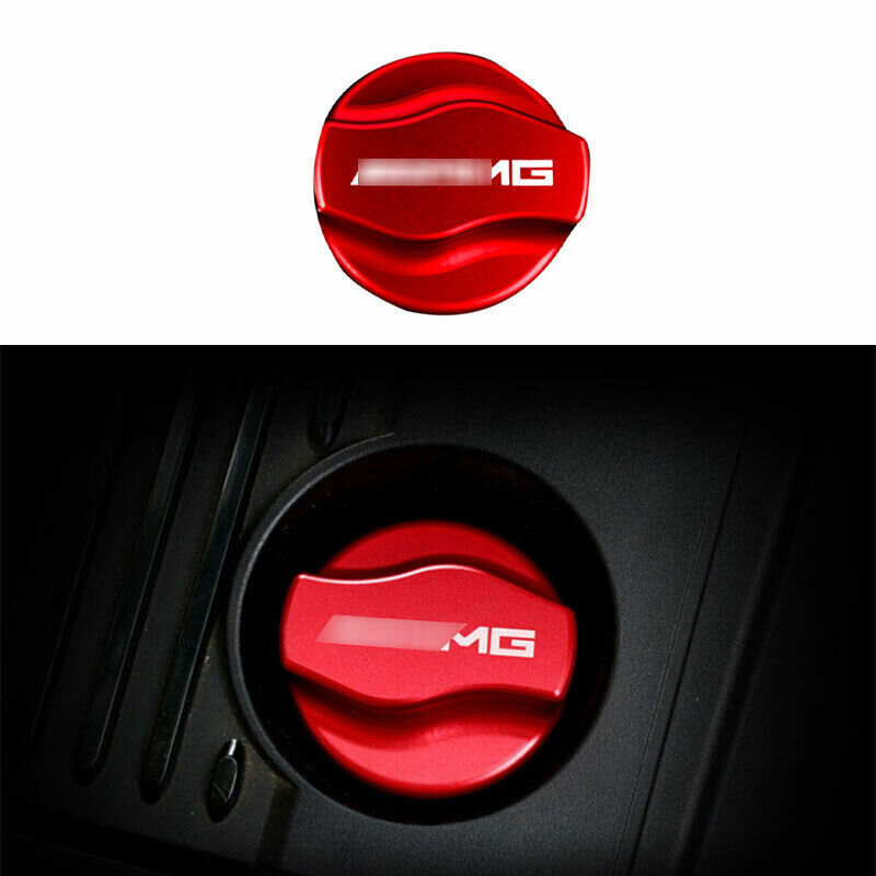 >For Benz C/E-Class GLA GLC Red Aluminum Modified Engine Oil Cover 1PCS ...