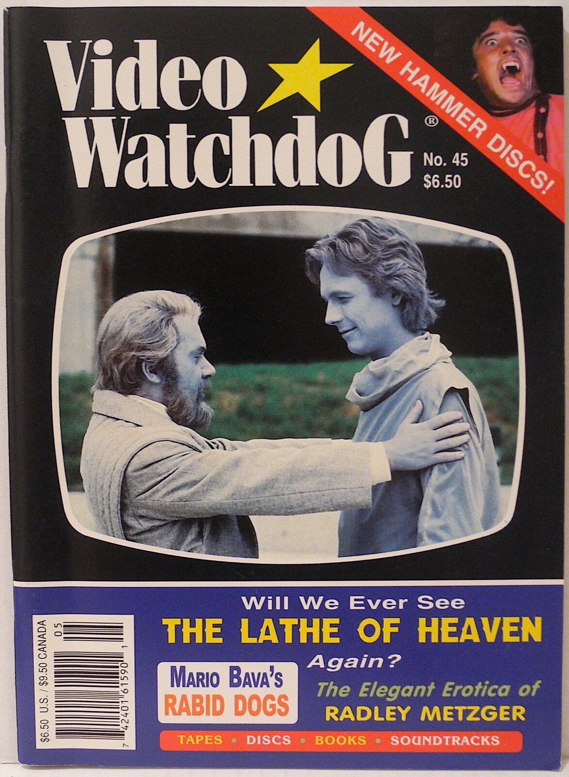Video Watchdog No. 45 The Lathe Of Heaven Radley Metzger Mario Bava's ...