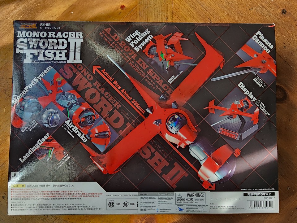 TAMASHII NATIONS Bandai Popinika Spirits Swordfish II Cowboy Bebop US ...