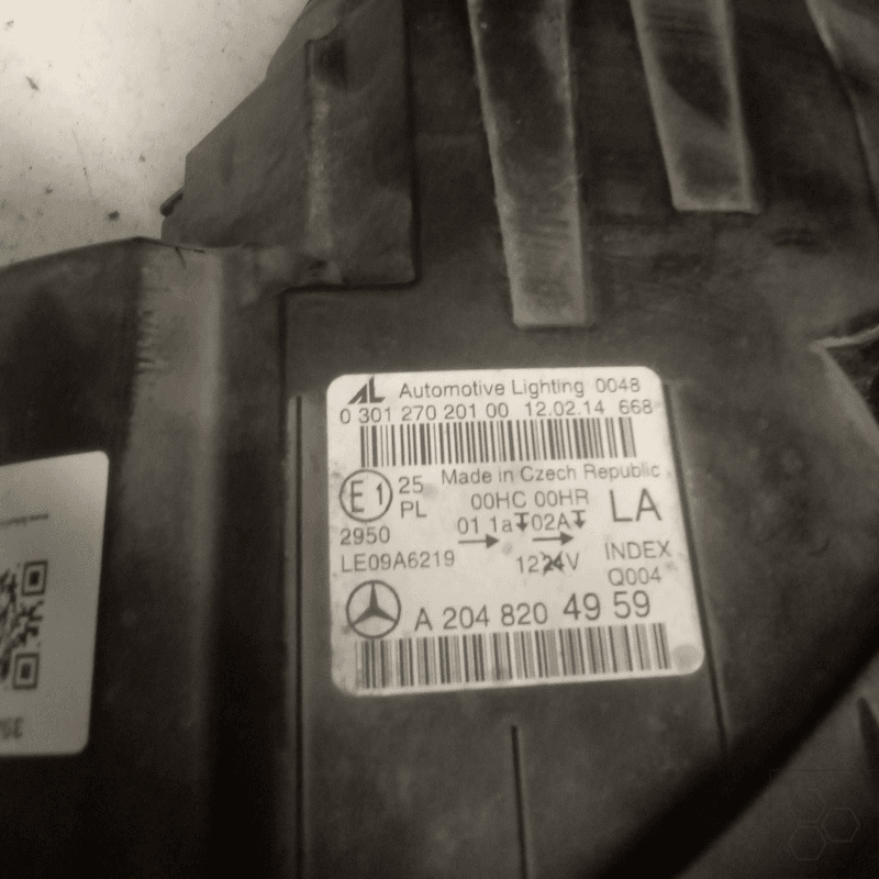 A2048204959 scheinwerfer links für MERCEDES-BENZ CLASSE C (W S204) 2011 ...