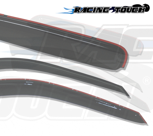 Out-Channel Window Visors Deflector Rain Guard Sunroof 3pcs Mazda RX-8 ...
