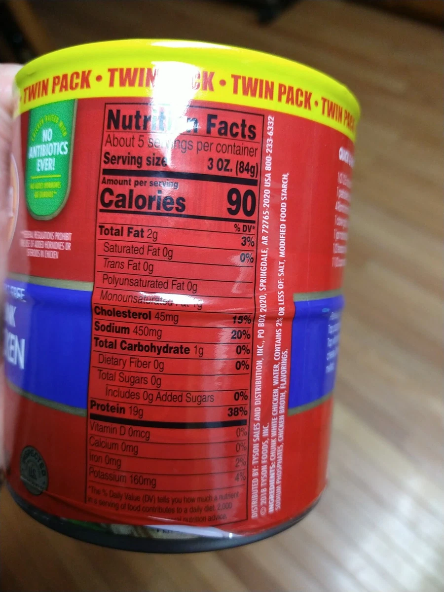 Tyson Canned Chicken