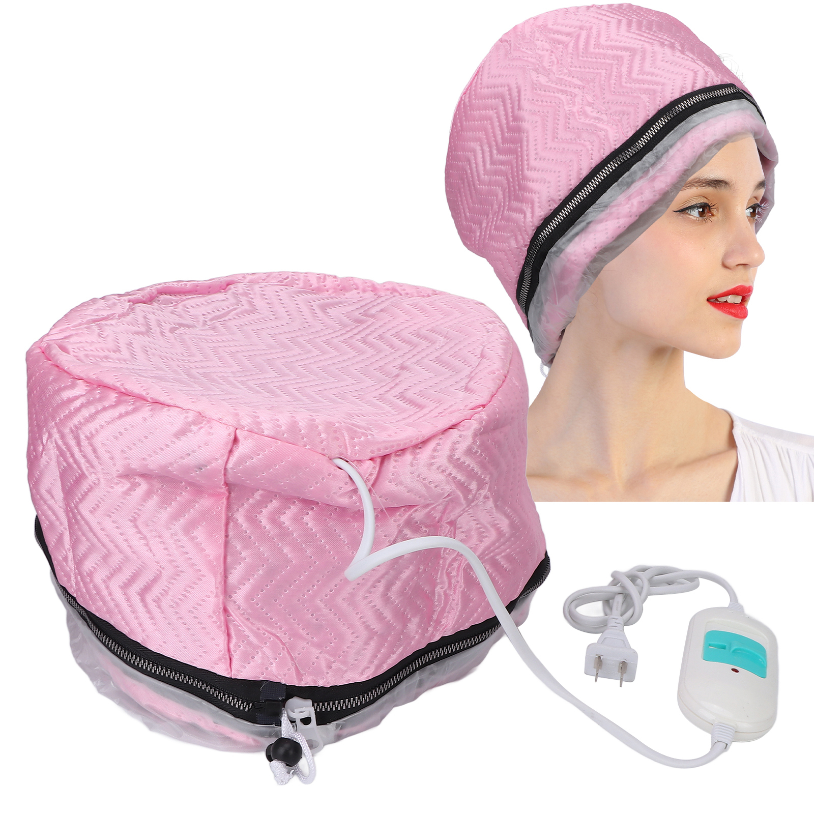 Hair Thermal Treatment Cap Deep Conditioning Electric Heat Cap US Plug ...