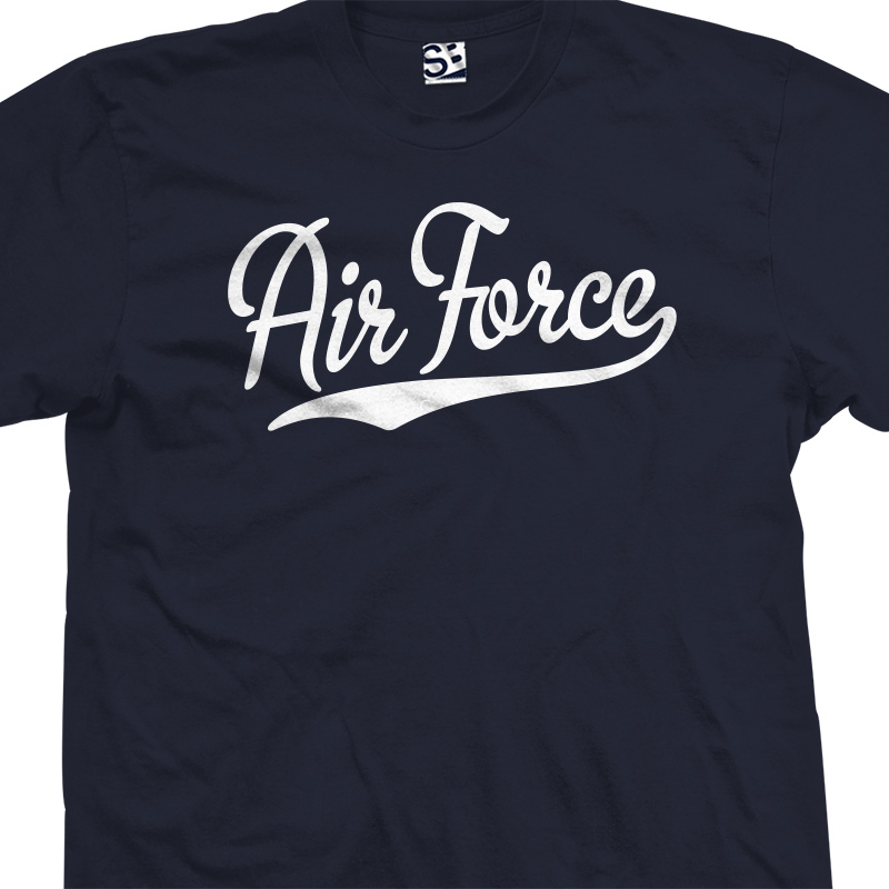 Air Force Script Tail Shirt | USA US Military Academy Unisex | eBay