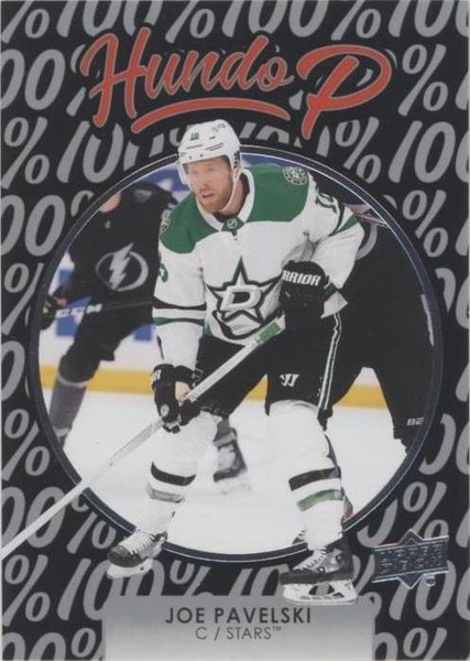 2021-22 Upper Deck Series 1 - Hundo P #HP-16 Joe Pavelski for sale ...