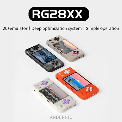 ANBERNIC Pocket RG28XX Handheld Game Console Linux 5K+Games Battery ...