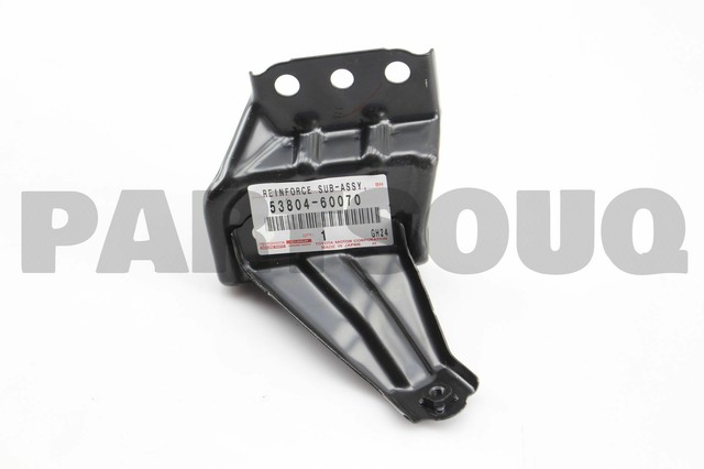 5380460070 Genuine Toyota BRACKET, FRONT BUMPER SIDE MOUNTING, LH 53804 ...