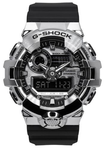 Casio G-Shock Silver Dial Quartz Sports 200M Men's Watch GM-700-1A ...