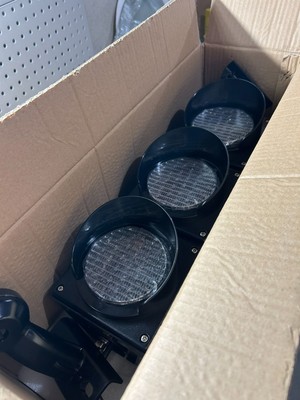 BBMI AC85-265V(4 inch) Traffic Light, Red Yellow Green Traffic Signal ...