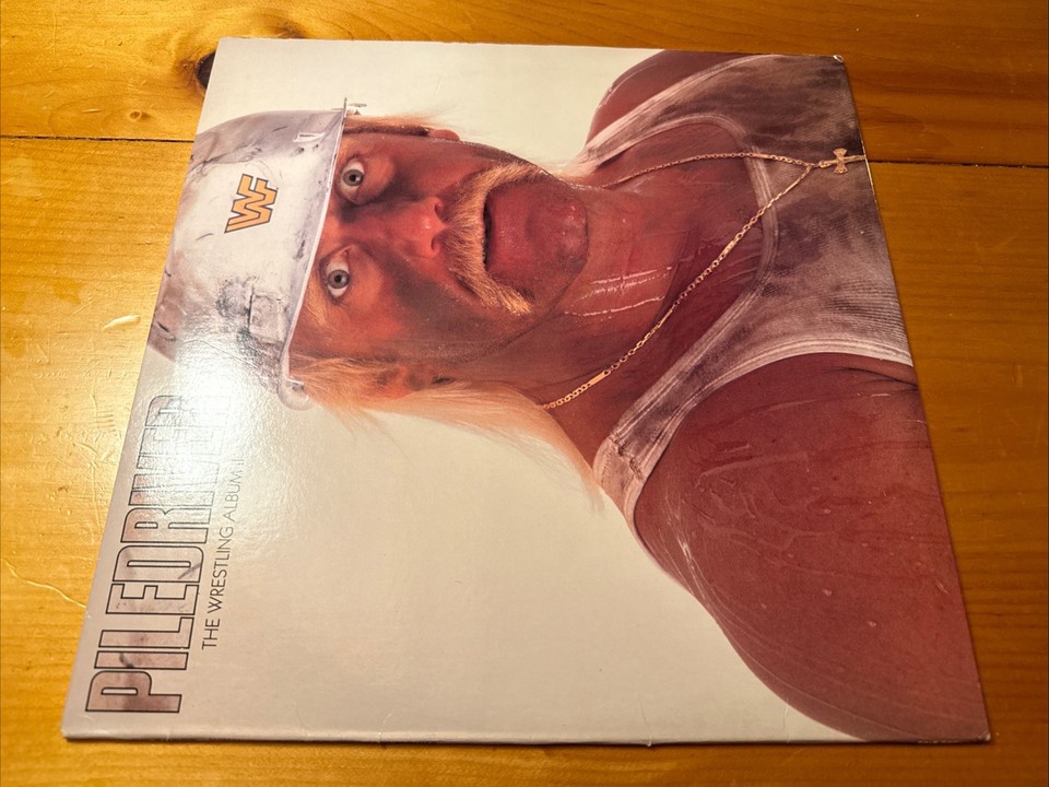 WWF The Wrestling Album + II Piledriver 85/87 Epic BFE 40223/E 40889 ...