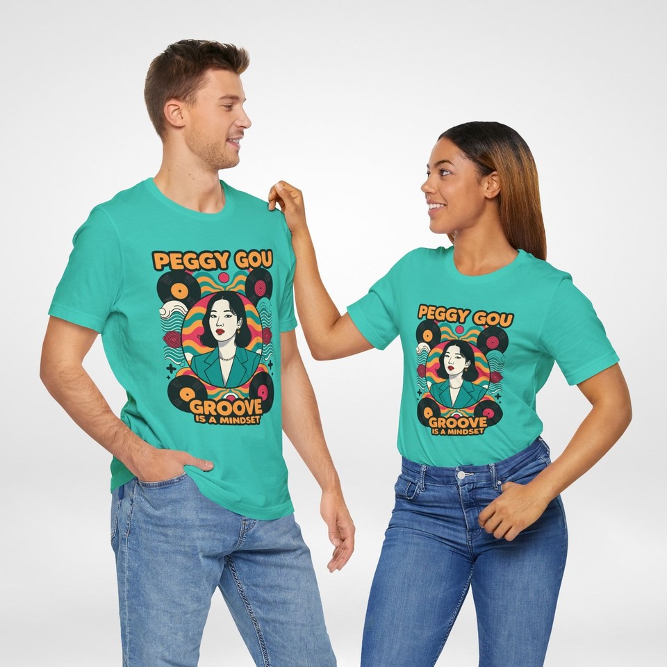 Unisex Peggy Gou Style Tee – Retro Groovy Music Shirt for Party Wear | eBay