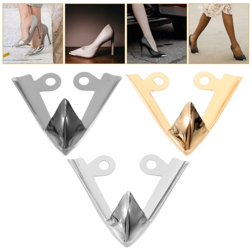 3 Pairs Women Shoe Tip Caps Heel Replacement High Pointed Protector | eBay
