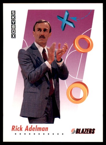 1991-92 SkyBox #399 Rick Adelman Portland Trail Blazers | eBay