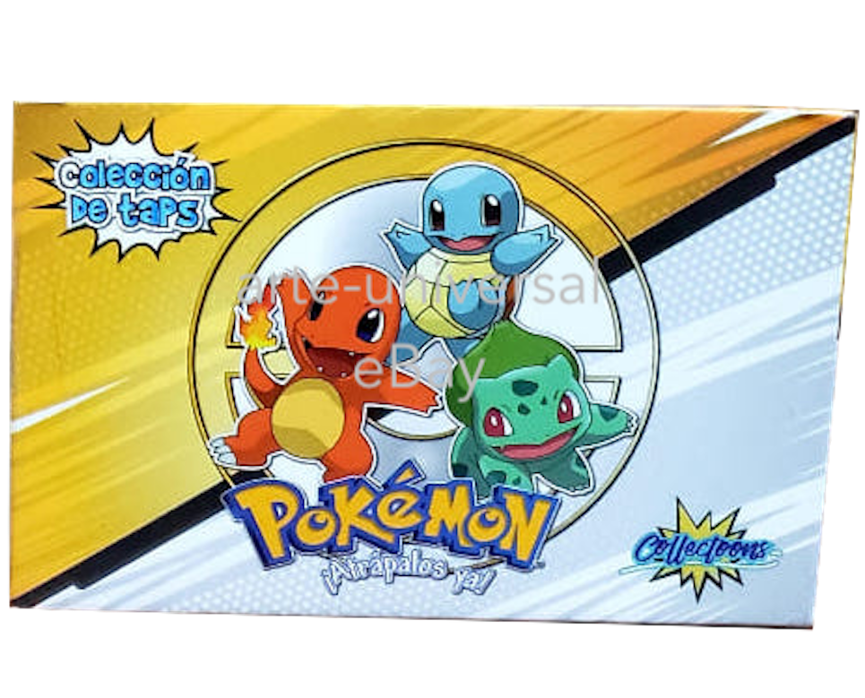 1 mini yellow box = 20 Cards + 20 Taps - Pokemon Collectoons Coins ...