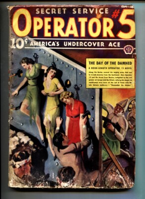 PULP: Operator #5 Pulp 9/1938 - Classic cover - G- | eBay