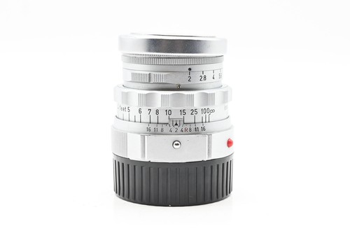 Leica M 5cm 50mm f2 Summicron DR Dual Range Lens *Read #206 | eBay